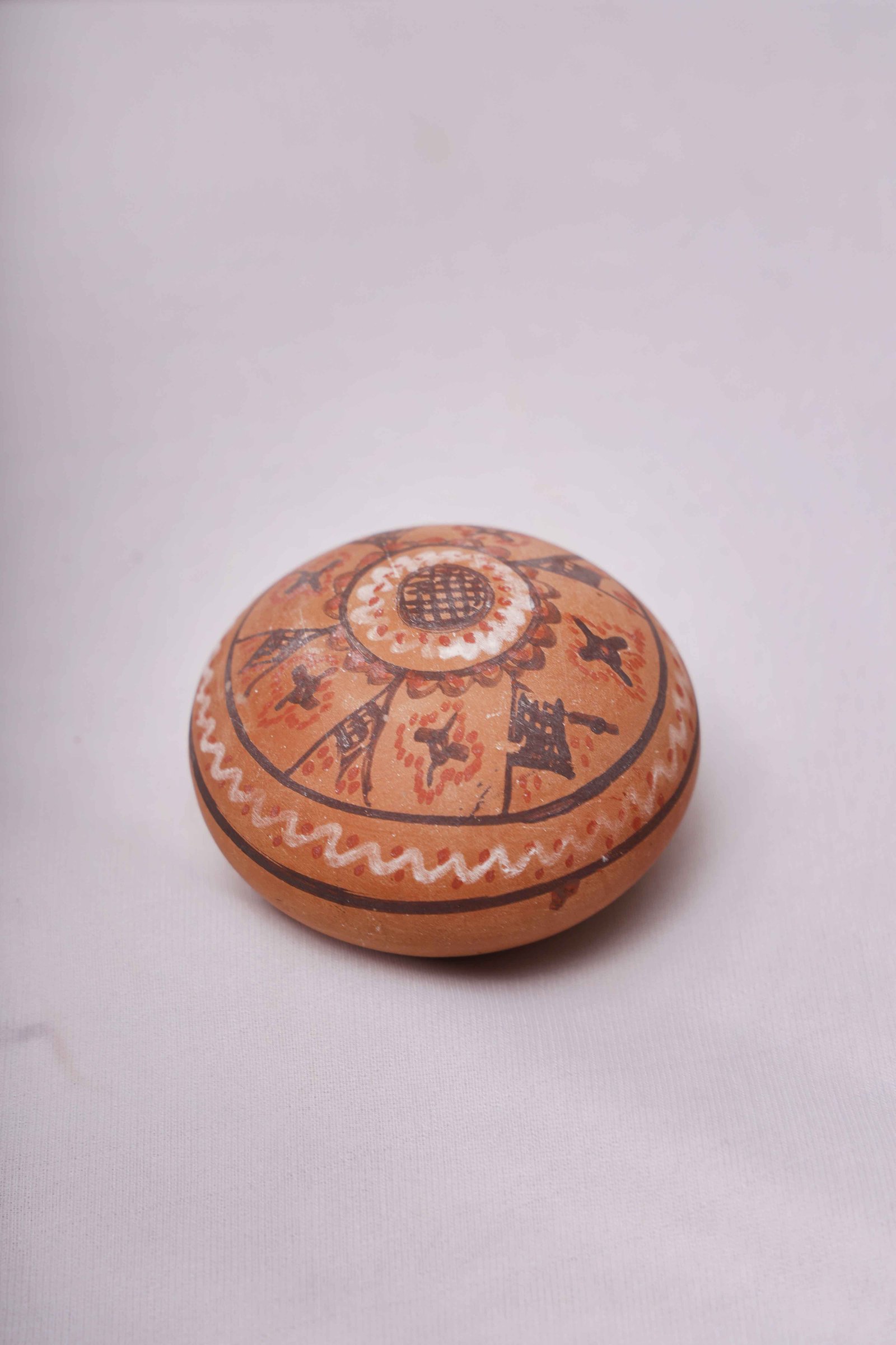Buy TribalFest Clay Paperweight Handcrafted Terracotta Art Accent ...
